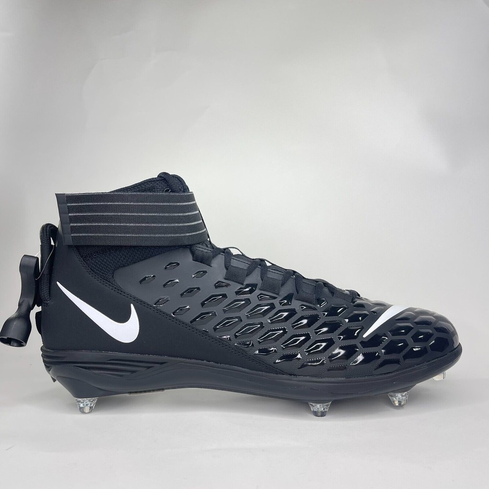 Nike Mens Force Savage Pro 2 Black Football Cleats Si… - Gem
